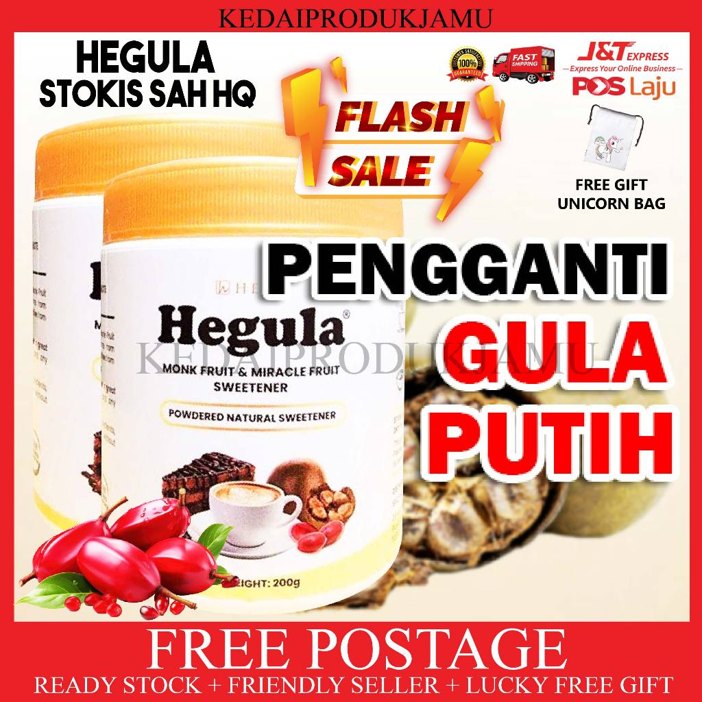 HEGULA Pemanis Semulajadi Buah Monk , Buah Miracle Tanpa Gula Sintetik ...