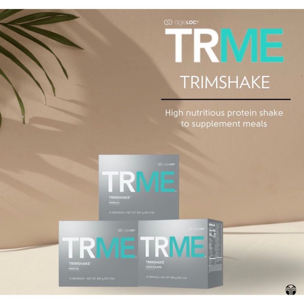 Original NEW Nuskin Nu Skin TRME Trimshake Trim Shake TR90 (1 box 15 packets) meal Replacement ...