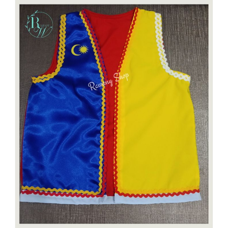 [PRE ORDER] Vest Pakaian Merdeka versi Tradisional | Tradisional ...