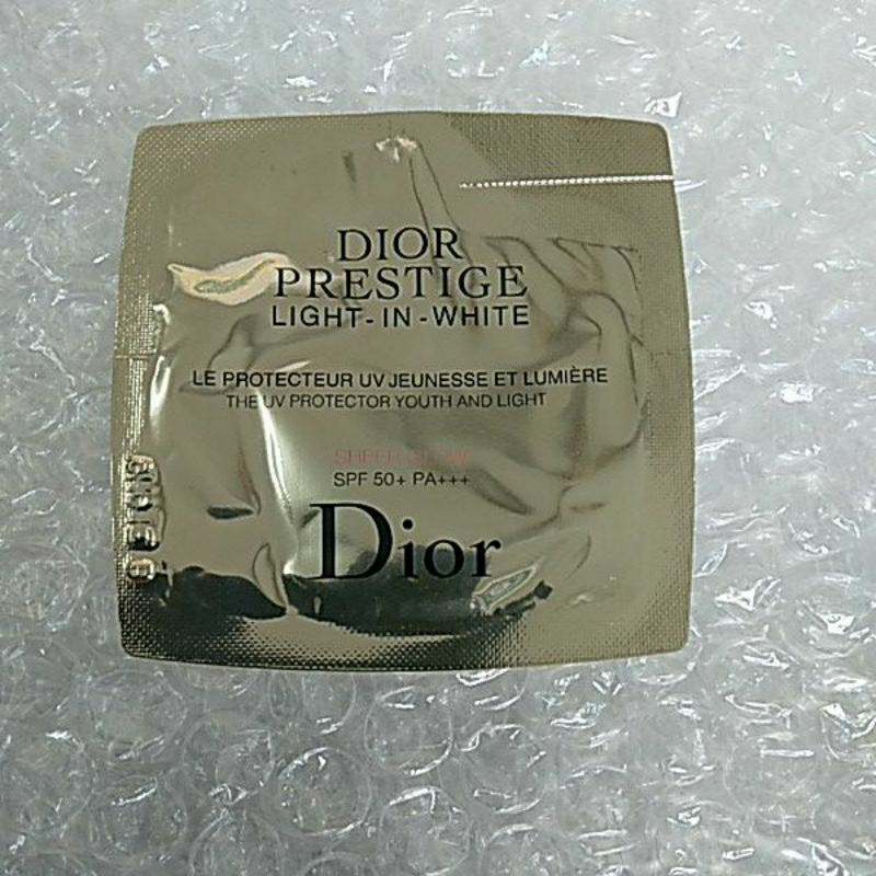 Dior 1.5ml prestige light in white the uv protector youth and light ...