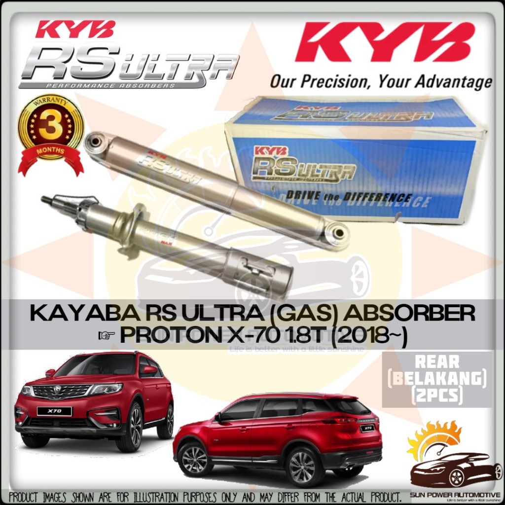 KAYABA KYB RS ULTRA Heavy Duty Proton X-70 X70 1.8 1.8T (2018~) Gas ...