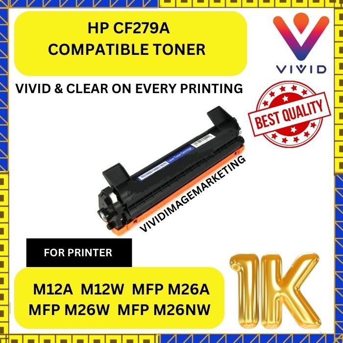 Compatible CF279A (HP) HIGH QUALITY Laser Toner For HP LaserJet Pro ...
