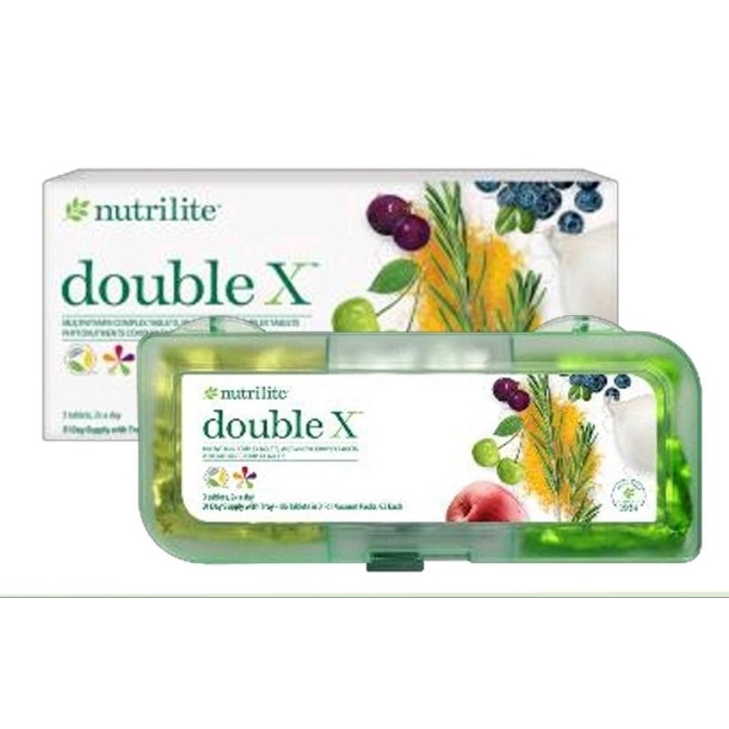 DOUBLE X Multivitamin/Multimineral/Concentrate (31-day supply) | Shopee ...