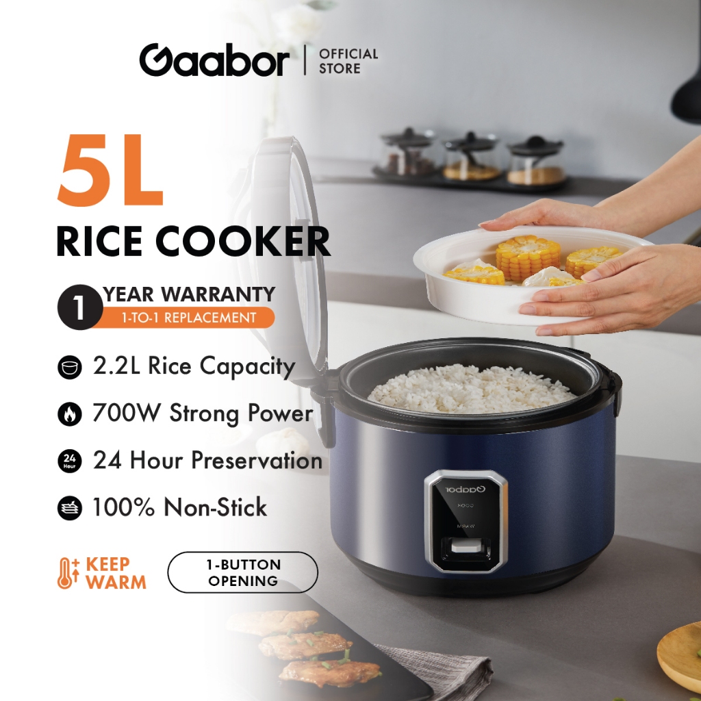 Gaabor Large Capacity Electric Multifunctional Steaming and Cooking ...