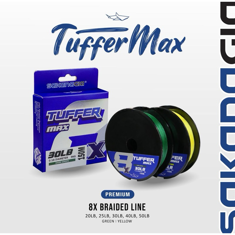 SAKANAGIA TUFFER MAX 8X (150M) | Shopee Malaysia