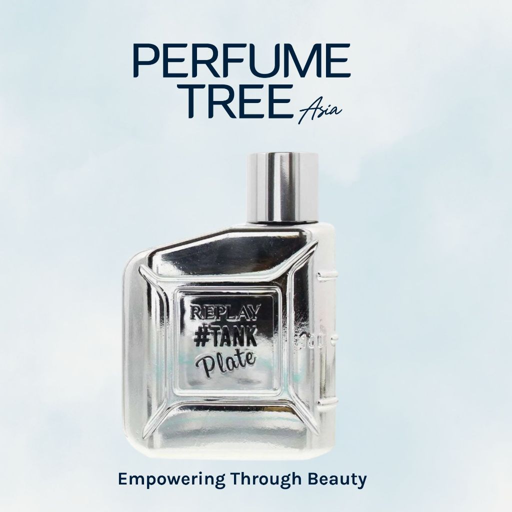 Replay #Tank Plate Eau de Toilette for men 100ml [ Original Perfume Men ...