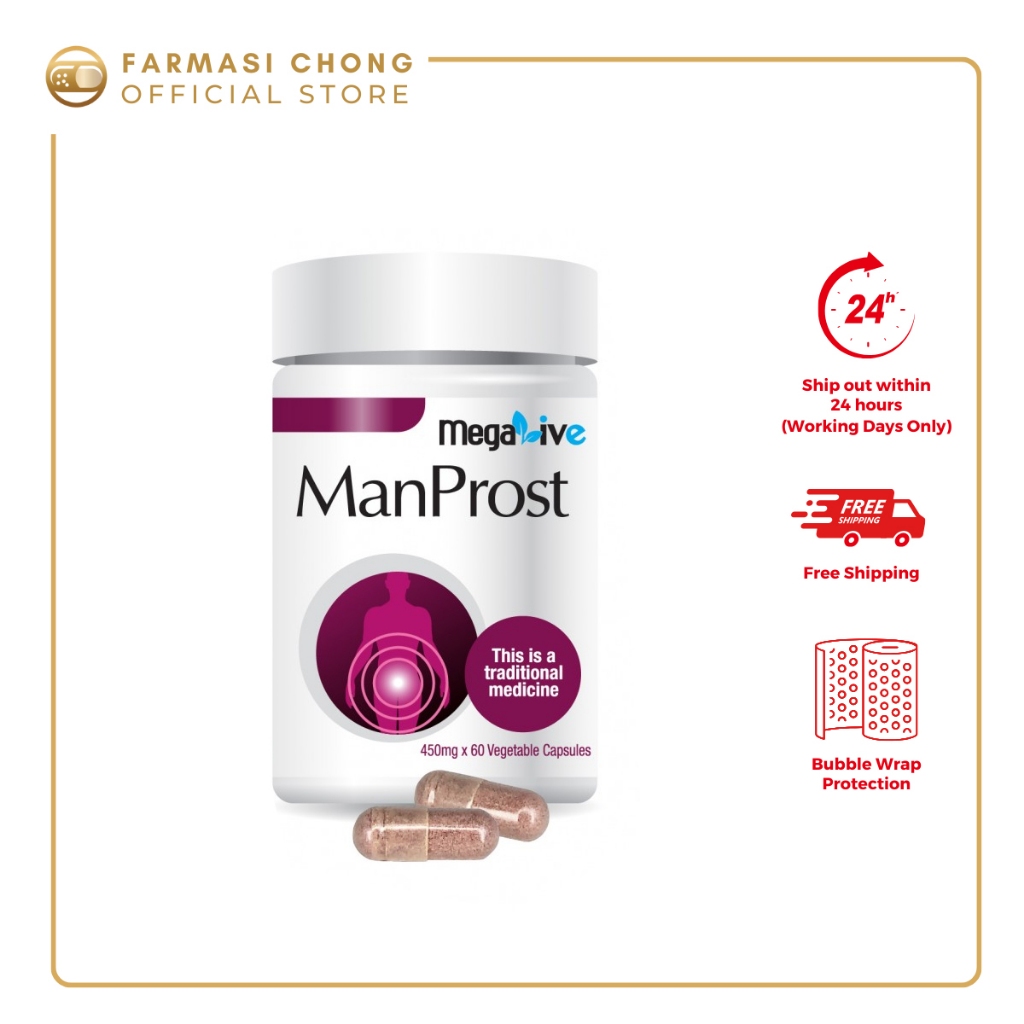 MegaLive ManProst (60s / 2 x 60s) for Men’s Vitality | Shopee Malaysia