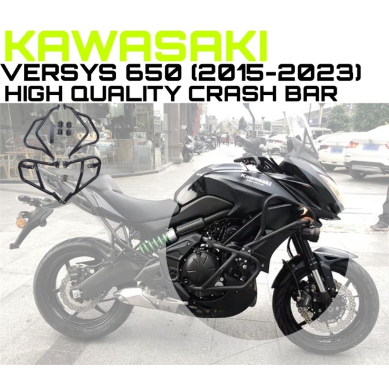 KAWASKI VERSYS 650 VERSYS650 (2015-2021) HIGH QUALITY CRASH BAR ...