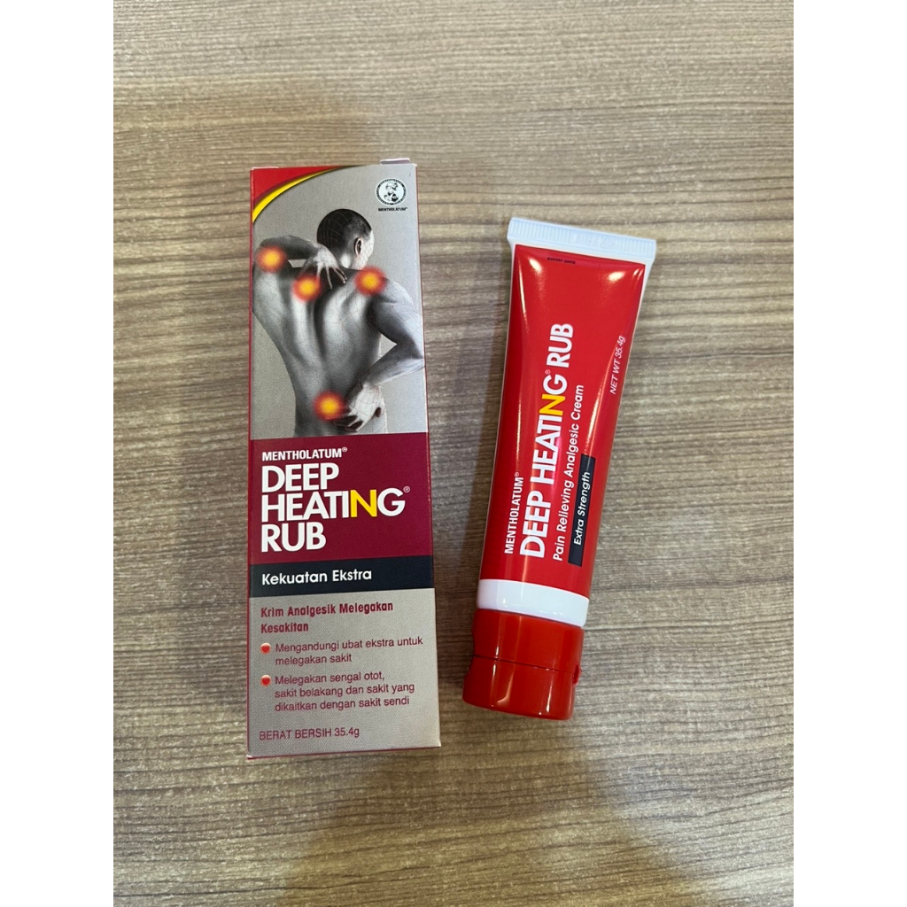 Mentholatum Deep Heating Rub Extra Strength 35.4g /94.4g(Exp:August ...