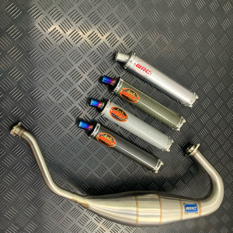 🇹🇭 EXHAUST WRC KAWASAKI KR150 KRR KRZ SERPICO VICTOR RR150 🇹🇭 EKZOS WRC 100% ORIGINAL KR KRZ KRR ...