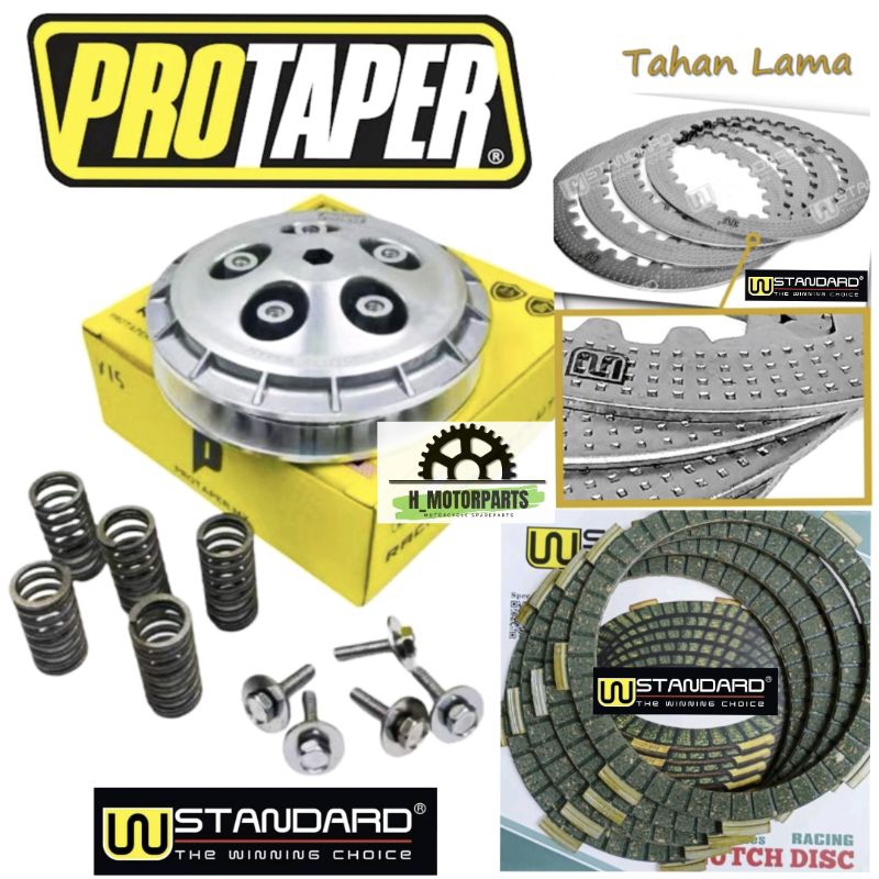 HIPOWER RACING HYPER CLUTCH FULL SET LC135 Y15ZR Y15 Y16 CLUTCH PLATE ...