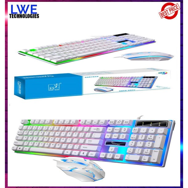 G21b Wired Gaming Keyboard And Mouse Set Shopee Malaysia