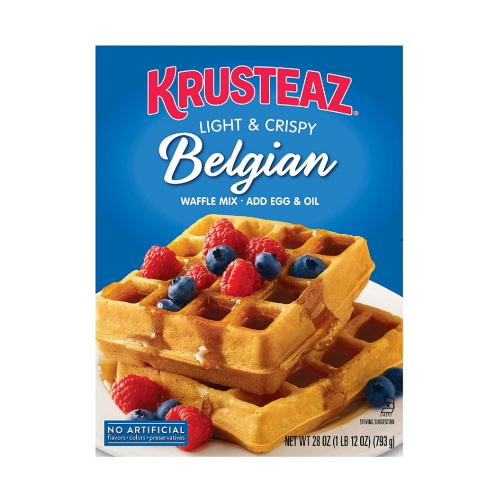 Krusteaz Light & Crispy Belgian Waffle Mix | Shopee Malaysia