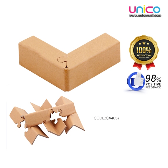 90 degree Corrugated Paper Lock Style Corner Protector Angel Corner ...
