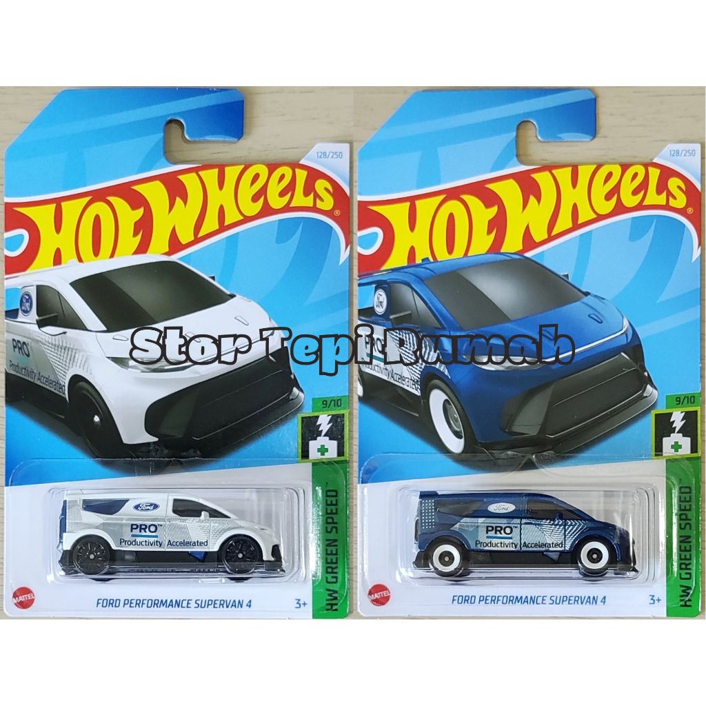Hot Wheels Ford Performance Supervan 4 [Green Speed] | Shopee Malaysia
