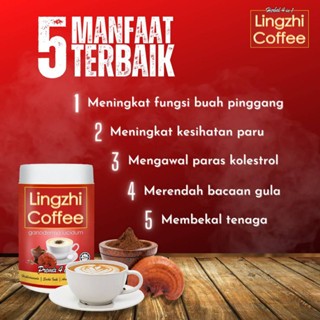 Promosi Hebat Lingzhi Coffee 4 in 1 Herba Terpilih 300g | Shopee Malaysia