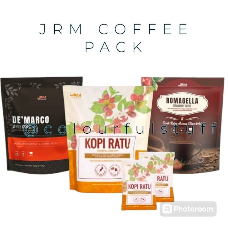 Jrm kopi ratu romagella de marco white coffee de'marco jamu ratu malaya ...