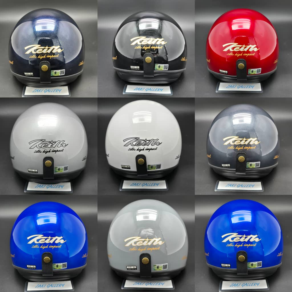 KEITH Half Cut Helmet SIRIM Approved 100% Original MHR III Steng Kura ...