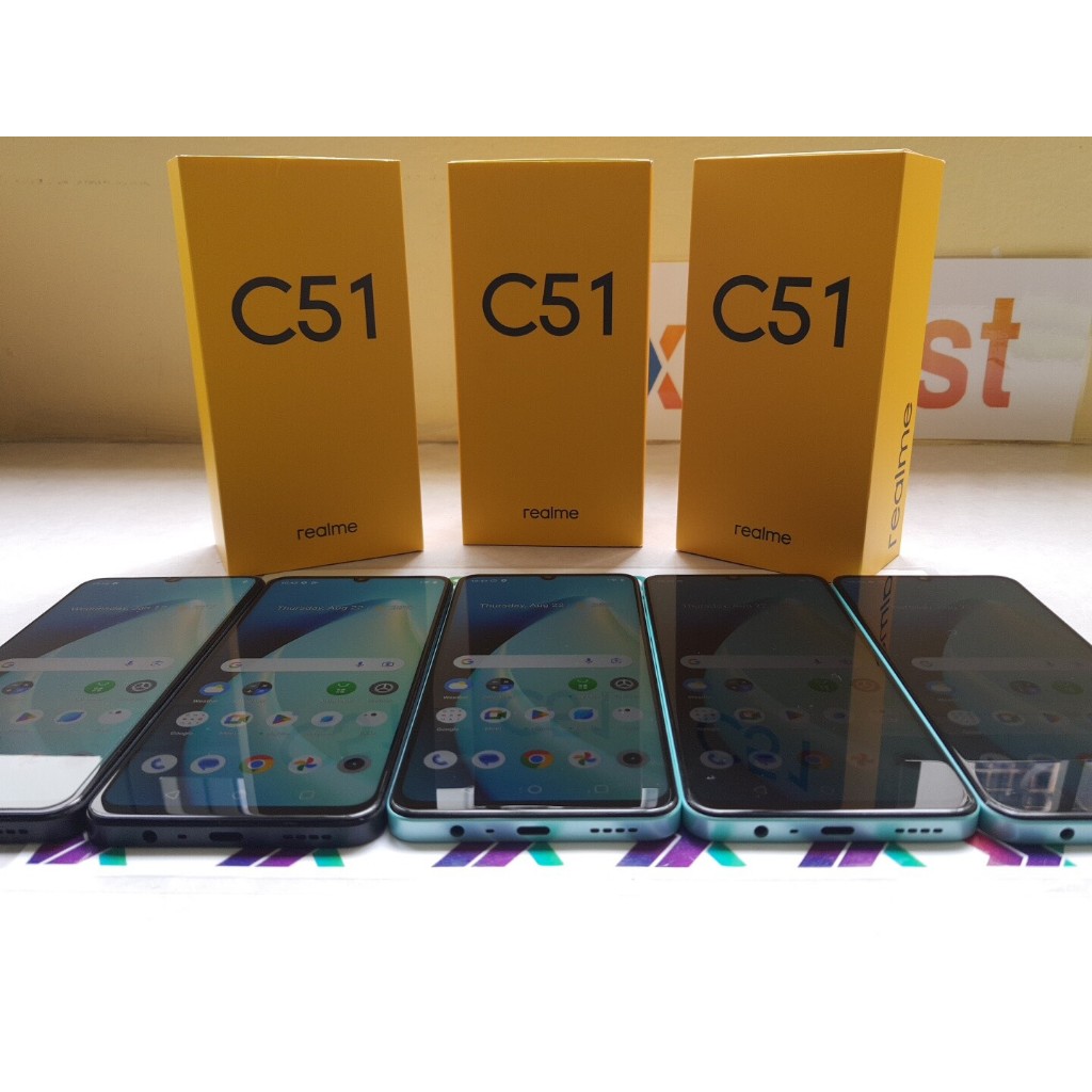 realme C51 with Box_6.74'' 90Hz Display_50MP AI camera_Fingerprint ...