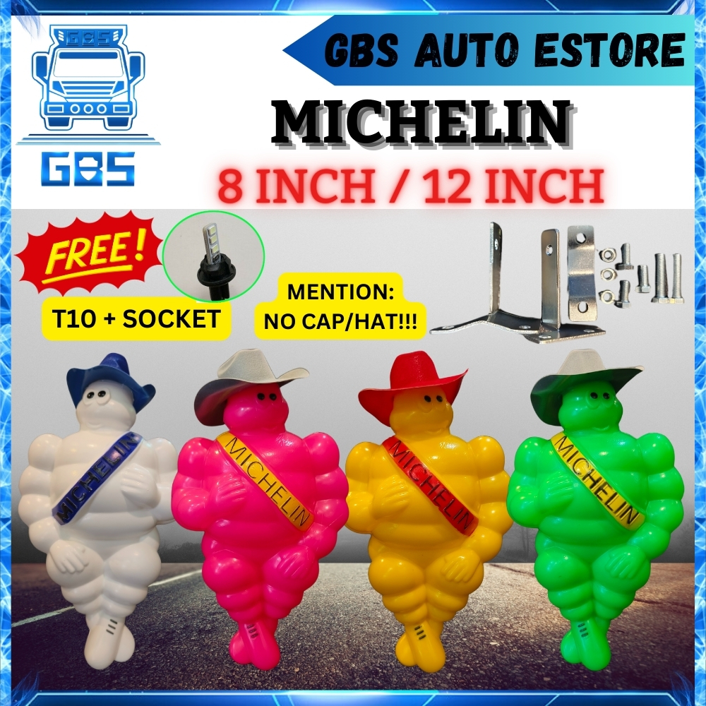 GBS Truck Michelin Man (Free T10) Lori Patung Michelin with Bracket ...