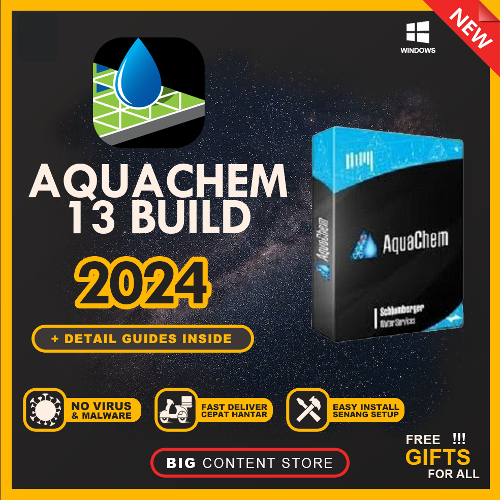 AquaChem 13 build 21.24💯 EASY INSTALL SOFTWARE 💯 LIFETIME PREMIUM 💯 ...