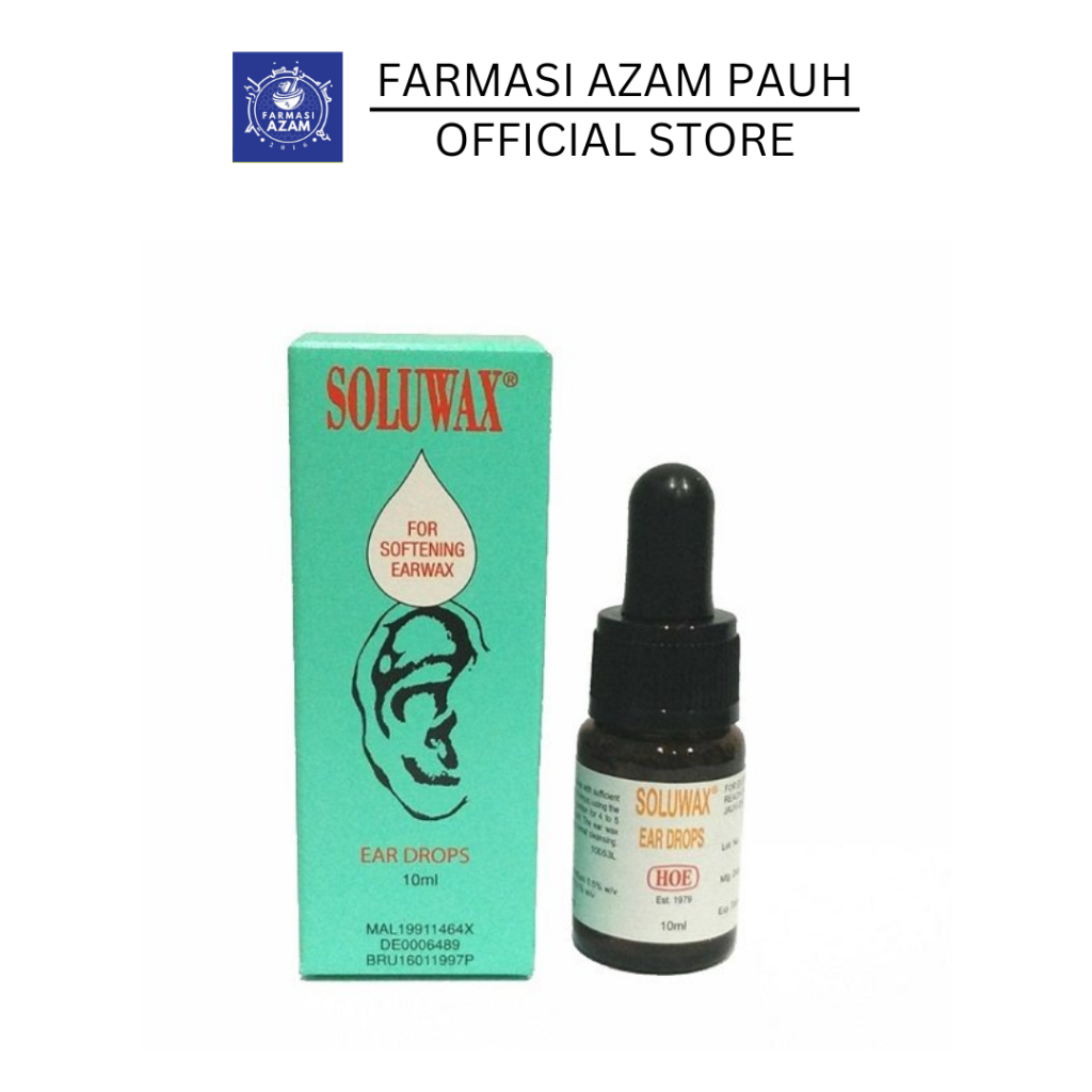 HOE SOLUWAX EAR DROPS 10ML | Shopee Malaysia