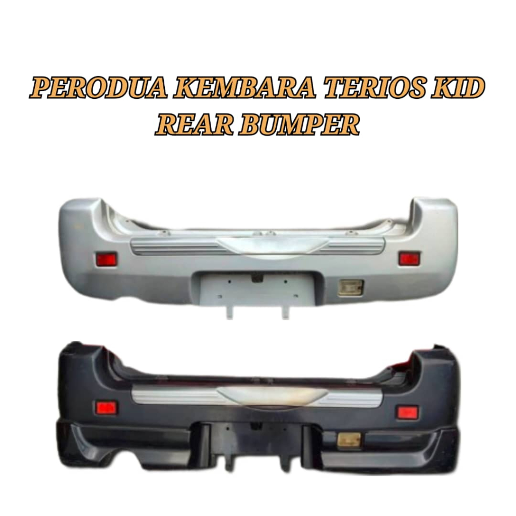 Rear Bumper / Bumper Belakang Perodua Kembara Daihatsu Terios Kid J100 ...