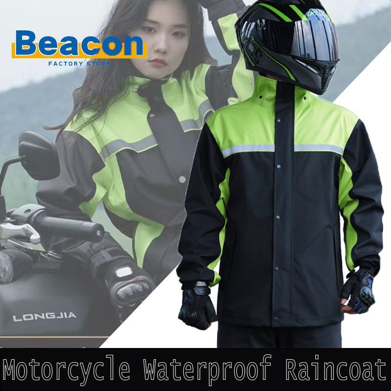 Motorcycle Baju Hujan Waterproof for Motorbike Rider Cloth & Pants ...