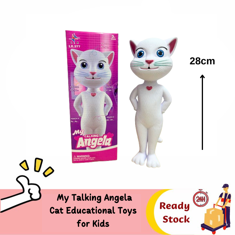 Talking Angela Cat Education Toys for Kids Talking Tom Toys For Kids ...