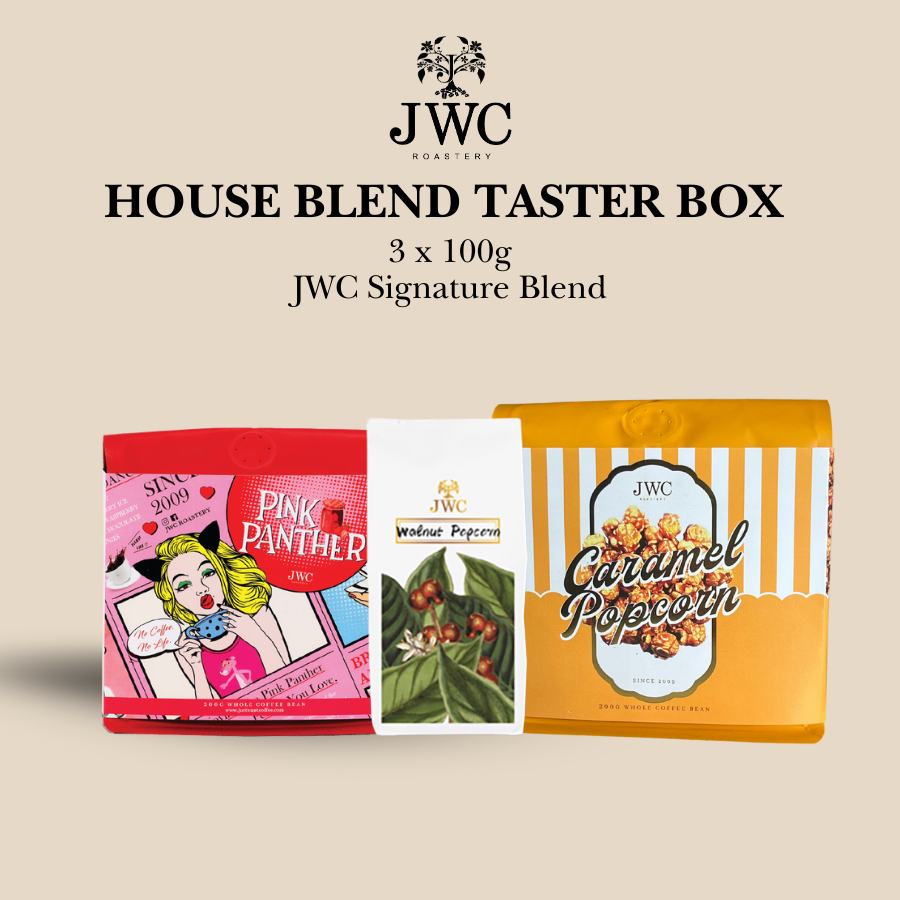 JWC Roastery - 3 x 100g Coffee Bean Taster Pack (JWC Signature House Blend) | Shopee Malaysia
