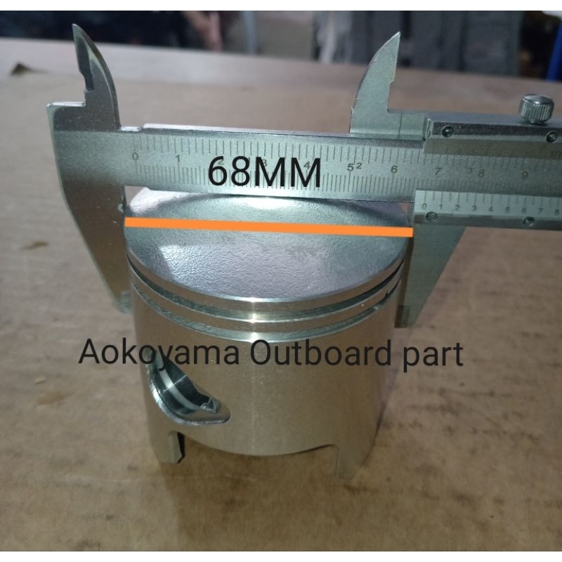 TOHATSU EVErRUN 40HP/50HP 3LC-00001 Piston kit(68MM) # 2 stroke ...