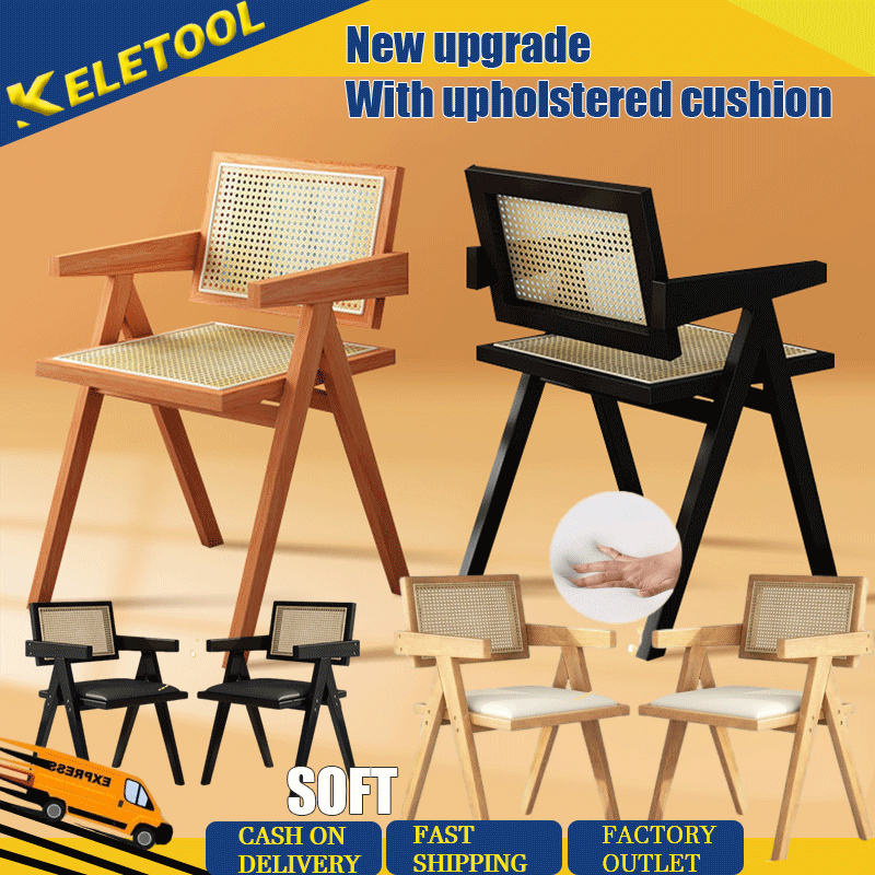 Rattan Timber wooden rattan chair Rattan Timber Armchair Leisure Dining ...