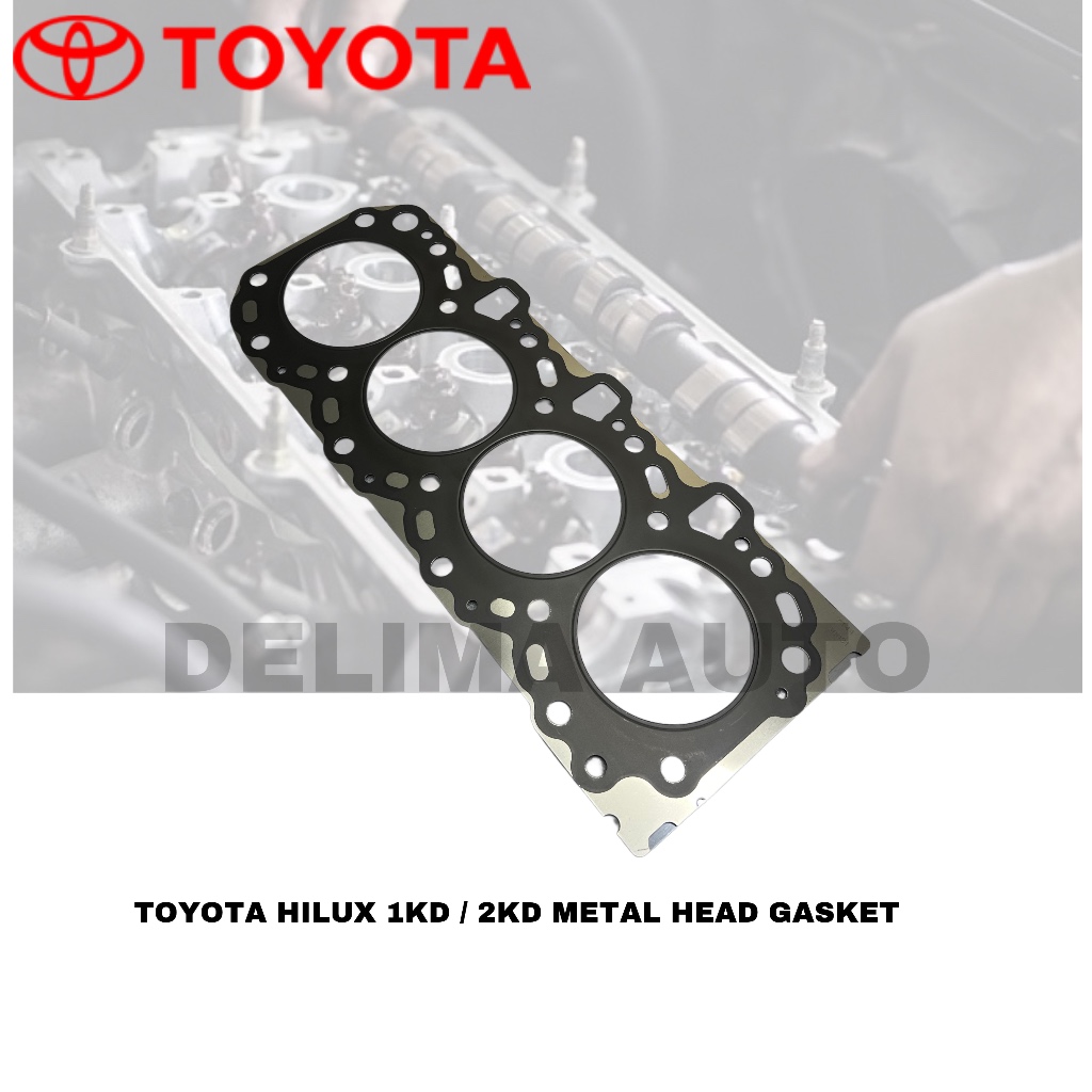 Toyota HILUX 1KD 2KD Metal Head Gasket | Shopee Malaysia