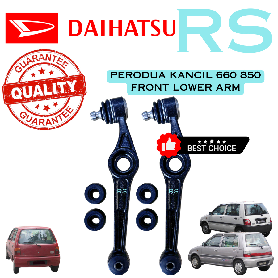 Perodua Kancil 660 850 Front Lower Arm with Bush Left & Right | Shopee ...