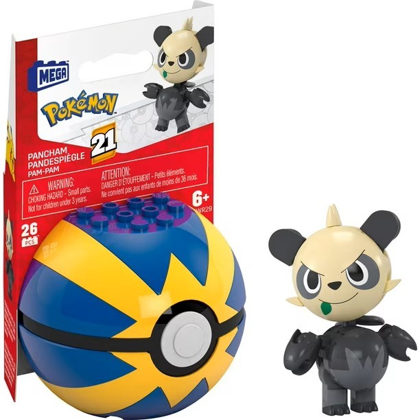 MEGA Pokémon Building Toy Kit, Poseable Action Figure Sun Moon ...