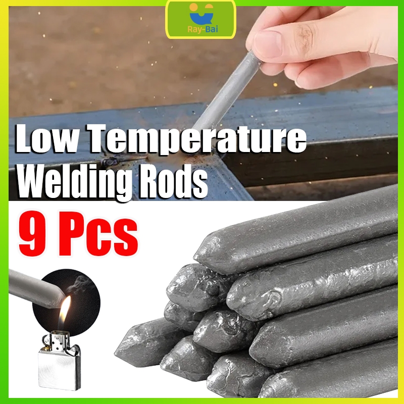 9Pcs Low/high Temperature Welding Rods Easy Melt Aluminum Solder ...