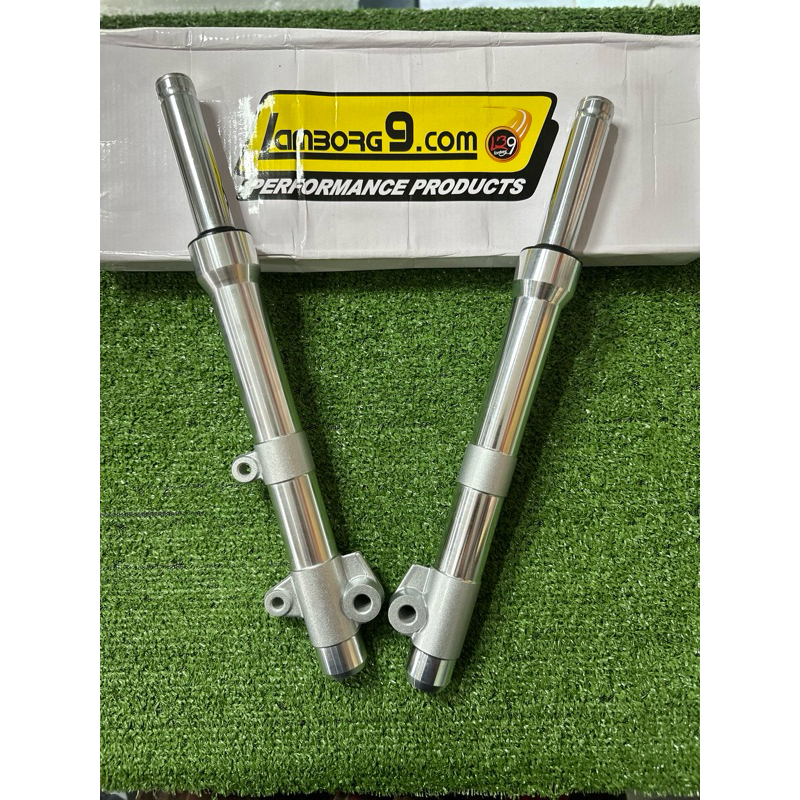 🇹🇭FORK LAY WAVE125 DAH SIAP LOWERD POTONG FORK LAY CNC WAVE125/WAVE100 ...