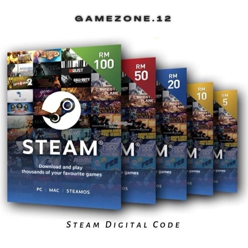 Steam Wallet MY steam wallet my Steam Code Steam Wallet Malaysia | Shopee Malaysia
