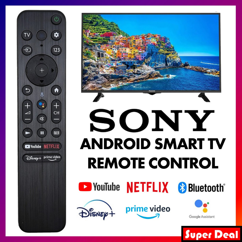 SONY Led Lcd Android Smart TV Remote Control Replacement (RMF-TX800U ...