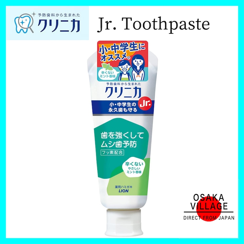 Clinica Jr. Gentle Mint Toothpaste | Quasi-Drug | Kid-Friendly Oral ...