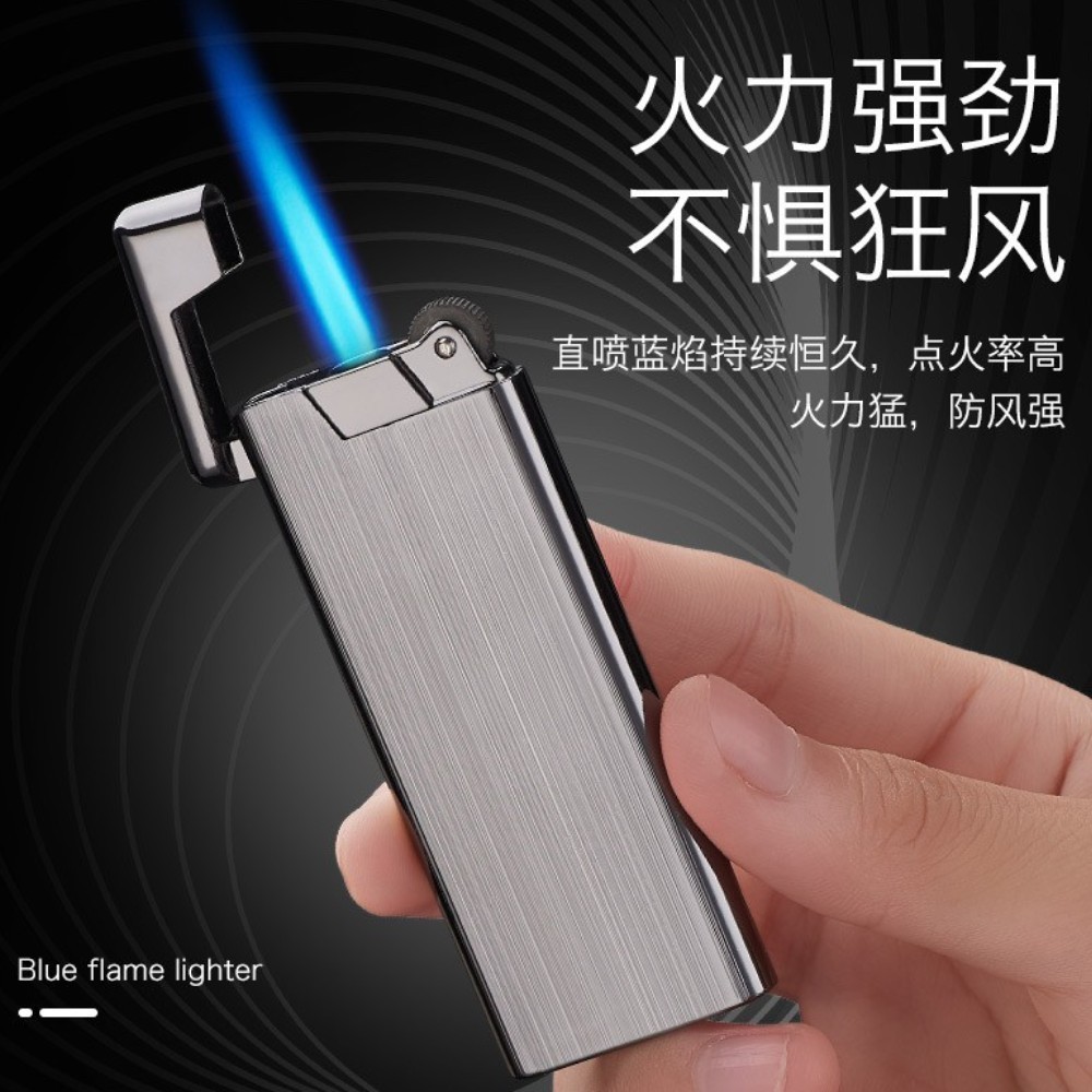 Elegant Simple Slim Butane Gas Blue Jet Flame Lighter | Shopee Malaysia