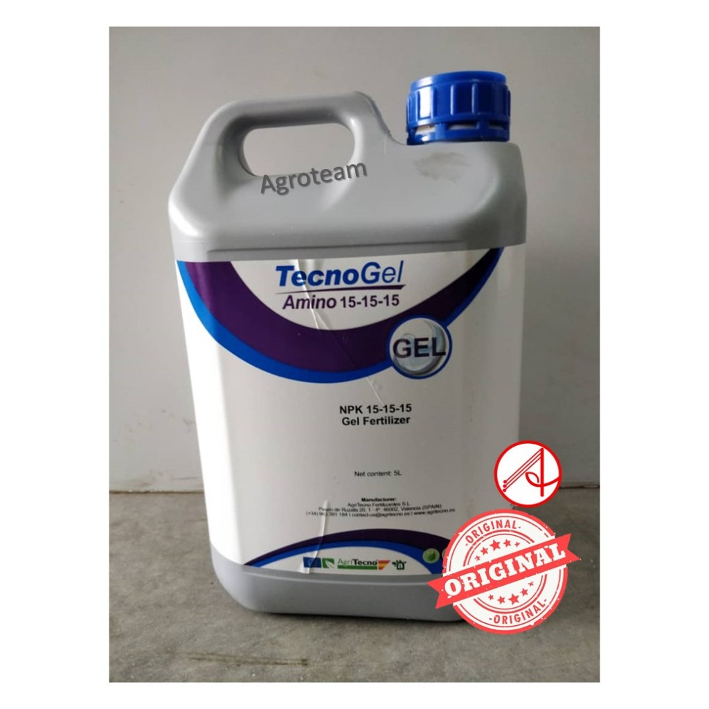 TECHNOGEL AMINO 15-15-15 (BALANCE FOLIAR FERTILIZER) - 5L | Shopee Malaysia