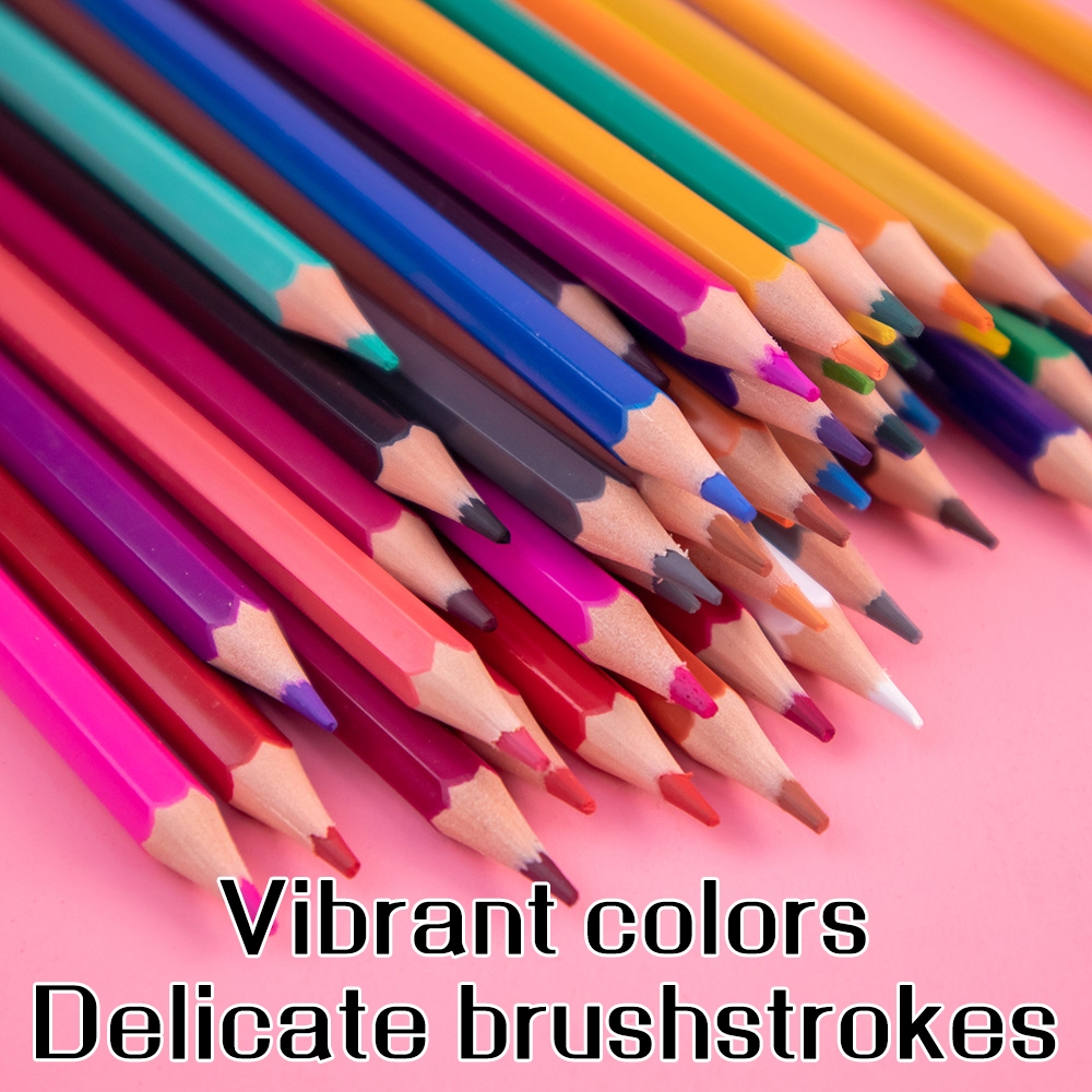 Color Pencil Set Erasable Color Pencil 12/24/36pcs Tube Professional ...