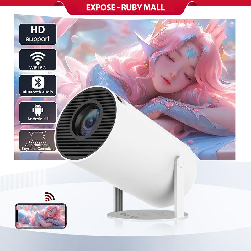 Smart Projector Mini 4K Android Home Theater | Shopee Malaysia