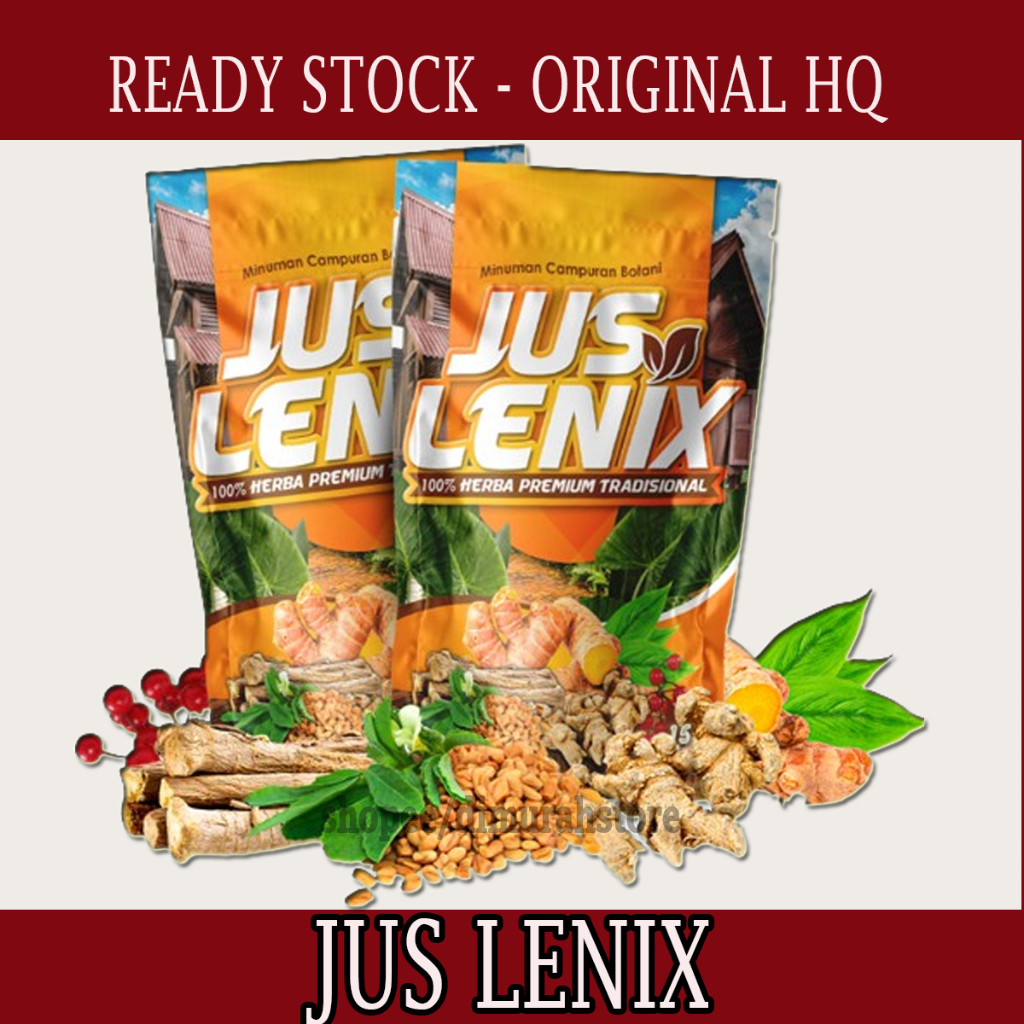 JUS LENIX ORIGINAL HQ - Minuman Herba Tradisional Berkualiti Tinggi & Premium | Shopee Malaysia