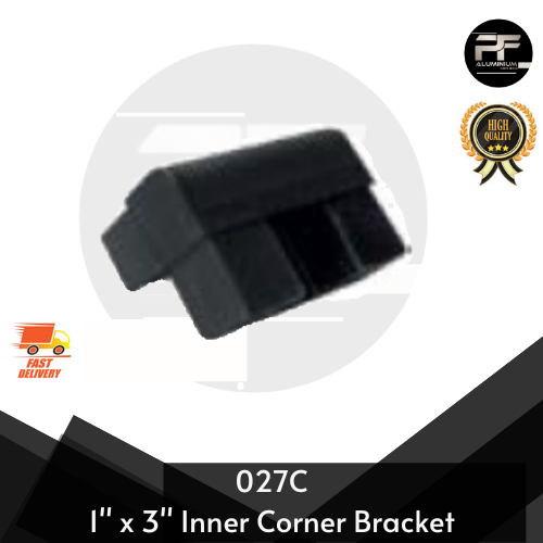PVC Bracket Model: 027C - 1" x 3" Outer Corner Bracket (Bracket PVC ...
