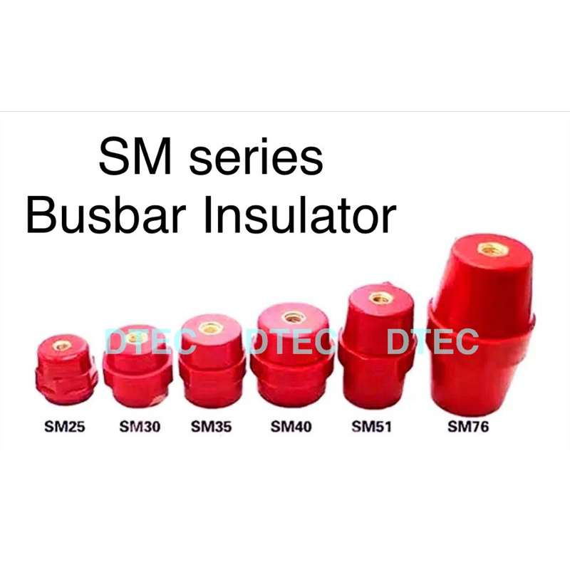 SM Type Busbar Insulator / Electrical Bus Bar Busbar Support Post Insulator SM 25 SM35 SM51 SM76 ...