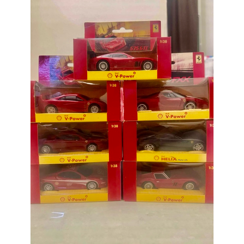 (Original) Shell V-Power Ferrari Collection Full Sets sport car Limited ...