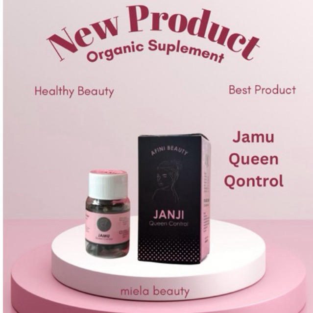 𝗢𝗥𝗜𝗚𝗜𝗡𝗔𝗟💯💕JQC JAMU QUEEN CONTROL Krim Manjafit Perapat Miss V Merawat ...