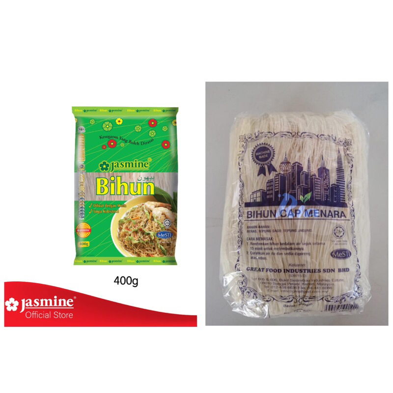 Jasmine Bihun 米粉 400g｜BIHUN CAP MENARA 350G | Shopee Malaysia